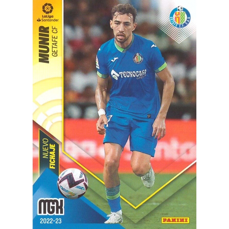 Venta Cromos Munir Getafe Nuevo Fichaje Panini Megacracks 2022-23 Venta Cromos Munir Getafe Nuevo Fichaje Panini Megacracks 2022-23
