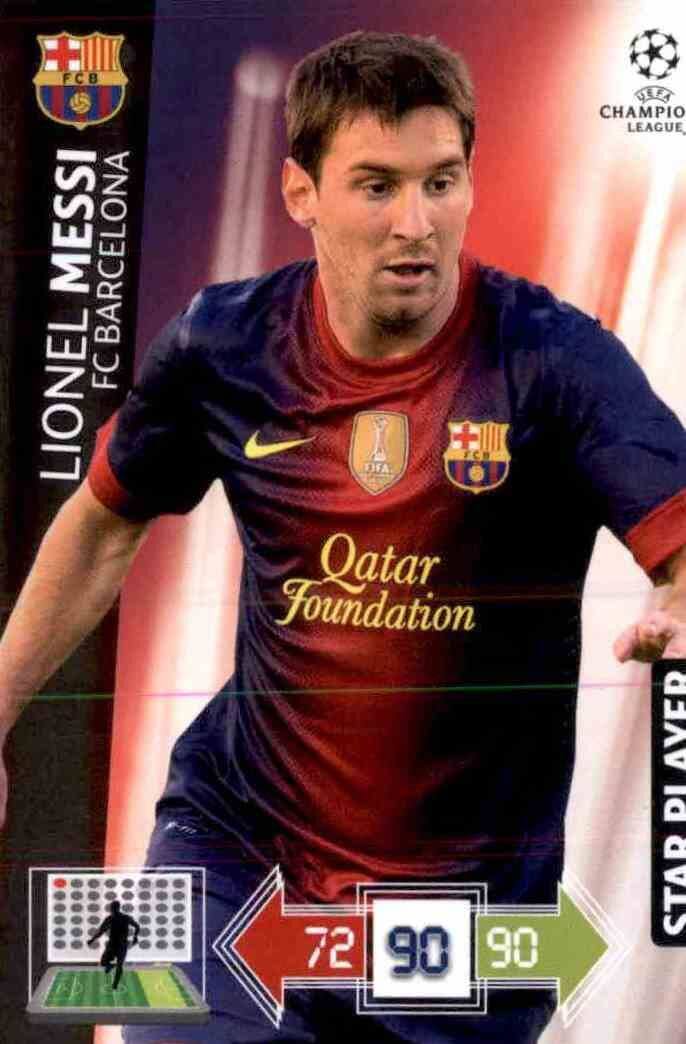 Messi Star Player Adrenalyn XL 2012-13 - Euro-Soccer-Cards