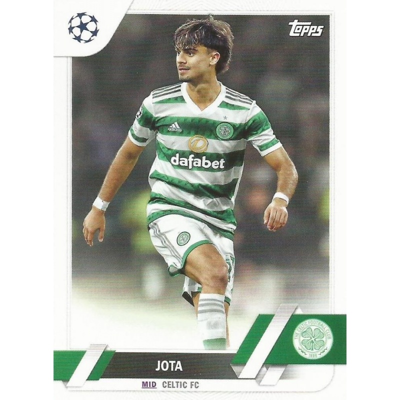 Offer Soccer Cards Jota Celtic 2022-23 Topps Uefa Club Competitions