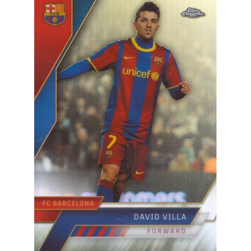 David Villa In Action