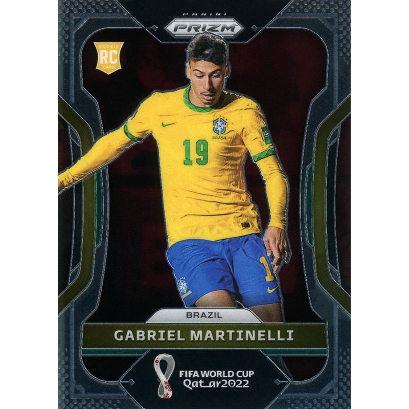 Oferta Trading Card Gabriel Martinelli Brazil Panini Prizm Qatar 2022