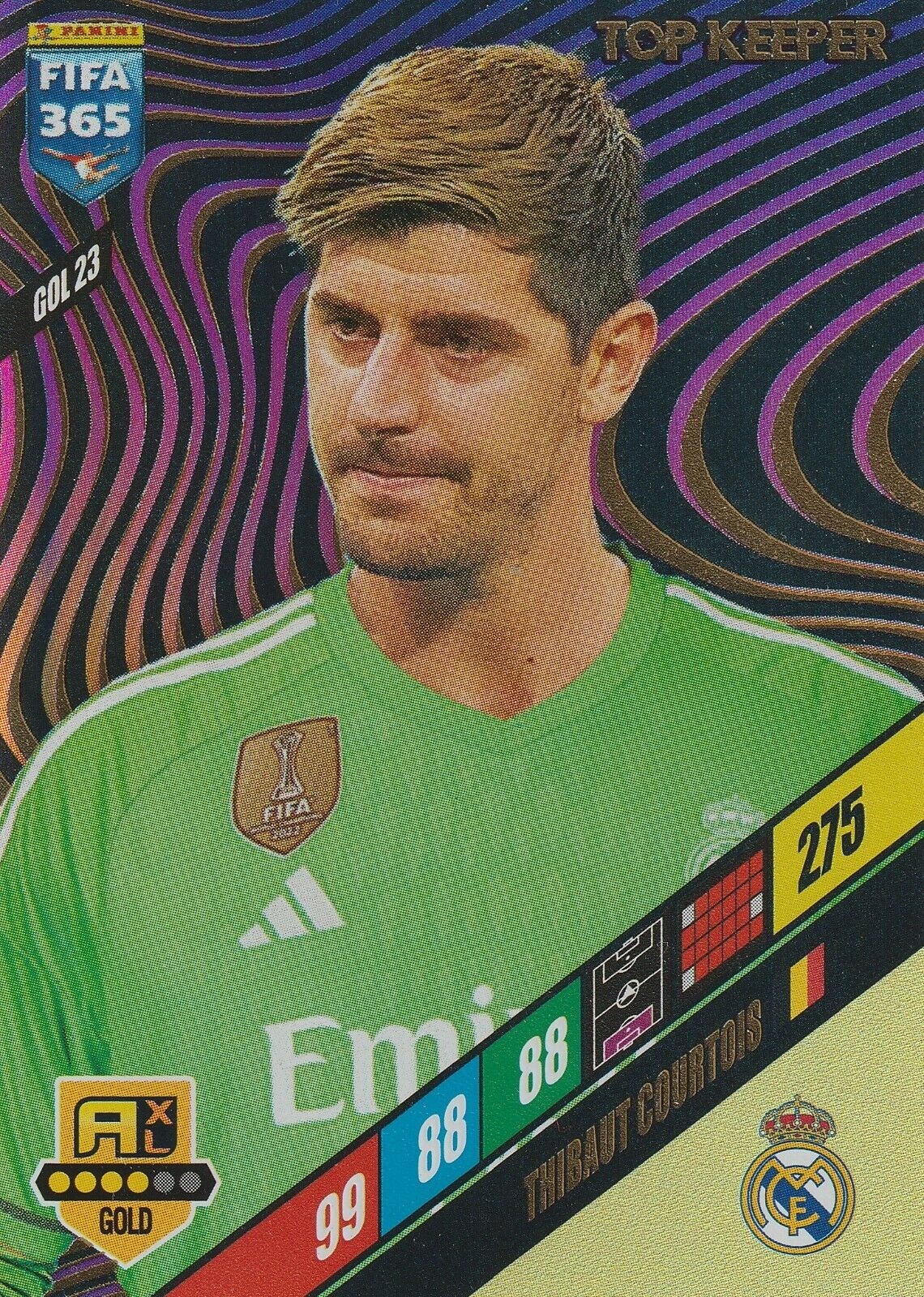 Thibaut Courtois Euro 2024 Card