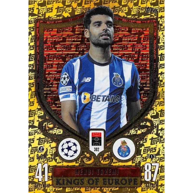Sale Cards Mehdi Taremi Kings of Europe Match Attax Extra 2024