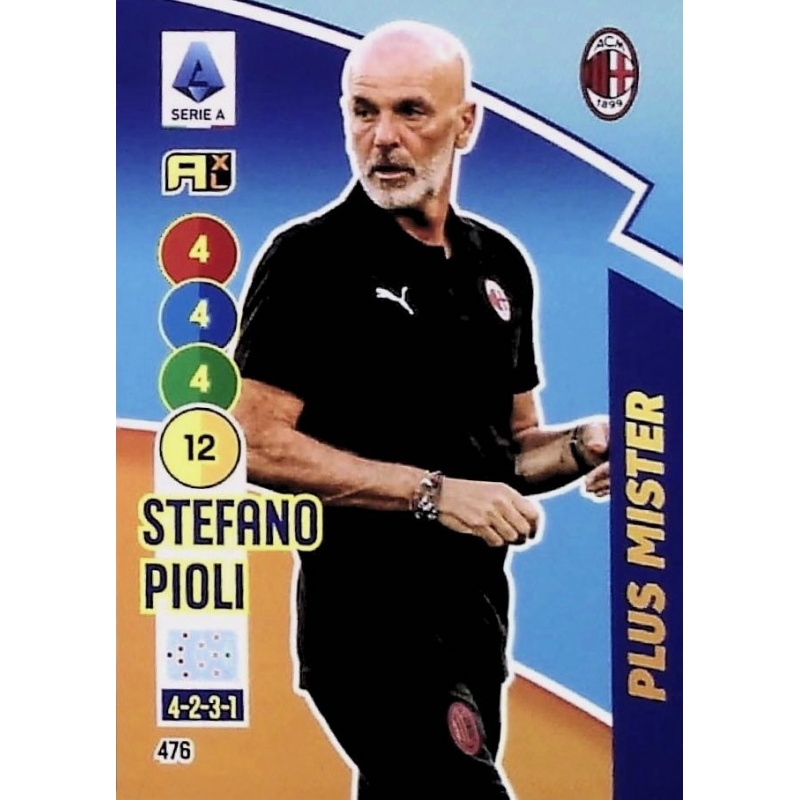 Sale Online Stefano Pioli Mister Plus Milan Adrenalyn XL Calciatori 2021-22
