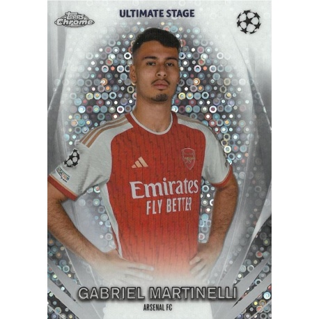 Sale Cards Gabriel Martinelli Ultimate Stage Checklist Topps Uefa Club ...
