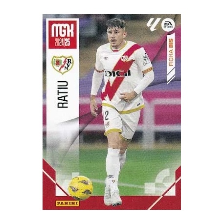 Oferta Cromos Ratiu Fichas Bis Rayo Vallecano Megacracks 2024 25