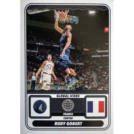 Buy Online Global Icons Rudy Gobert Global Icons 68 Panini Nba Stickers ...