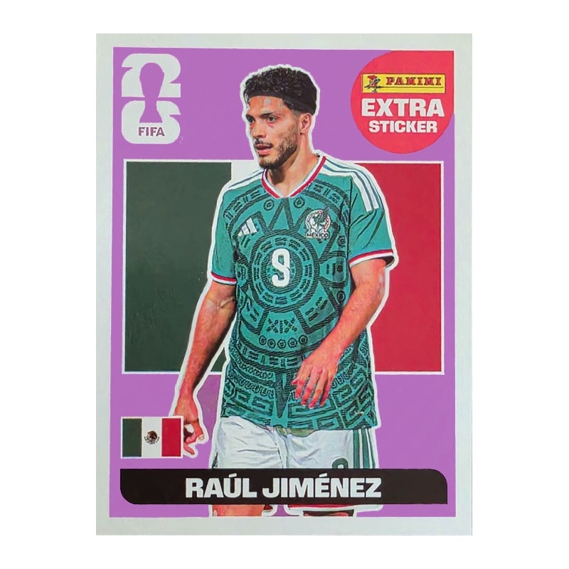 Collect Them Raúl Jiménez México Extra Stickers Stickers World Cup 2026