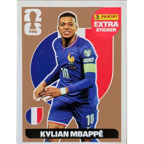Comprar Online Kylian Mbappé France Bronze Extra Stickers Album Mundial ...