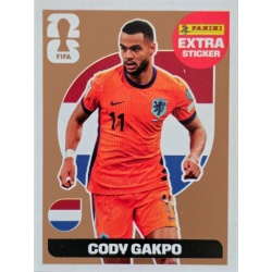 Official Sticker Cody Gakpo Netherlands Bronze Extra Stickers Panini ...