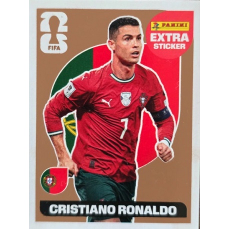 Completa tu álbum Cristiano Ronaldo Portugal Bronze Extra Stickers ...