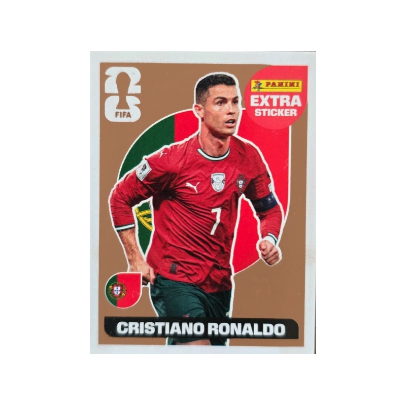 Completa tu álbum Cristiano Ronaldo Portugal Bronze Extra Stickers ...