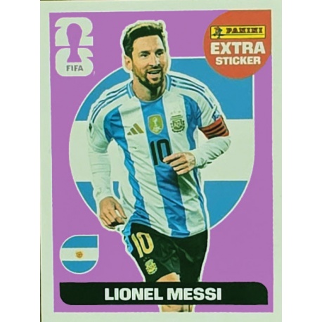 Venta Cromos Mundial Lionel Messi Argentina Extra Stickers Stickers ...