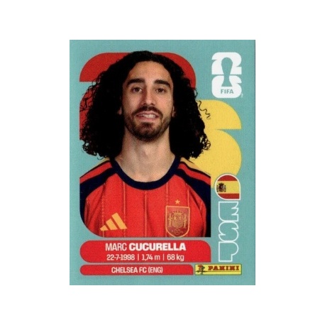 New Arrivals Marc Cucurella España ESP 8 Album World Cup 2026 Panini
