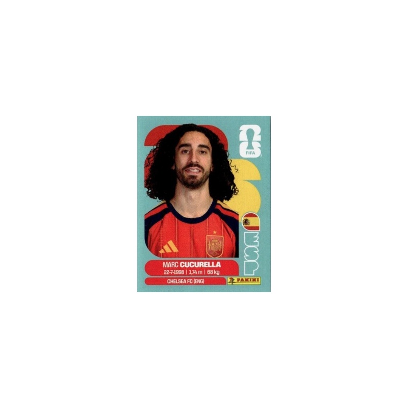New Arrivals Marc Cucurella España ESP 8 Album World Cup 2026 Panini