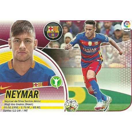 Offer Sticker Neymar Barcelona Logo Liga Neymar Jr,Ediciones Este 2016-17