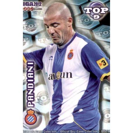 Offer Trading Card Pandiani Top Blue Mate Mundicromo 2012