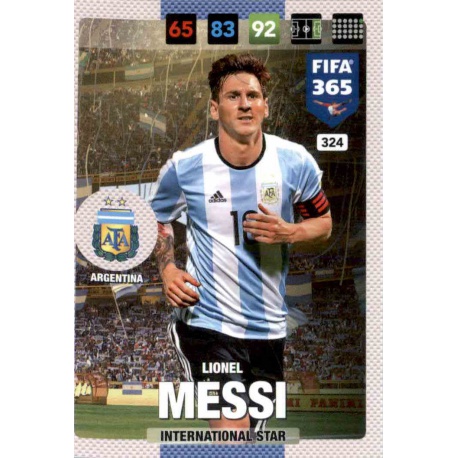 Buy Online Lionel Messi Básica Argentina Fifa 365 Adrenalyn XL 2017