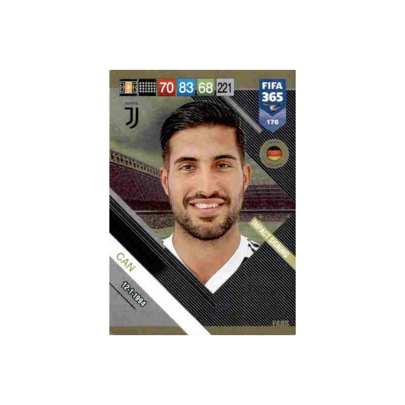 Buy trading cards Emre Can Impact Signing panini fifa 365 adrenalyn 2019