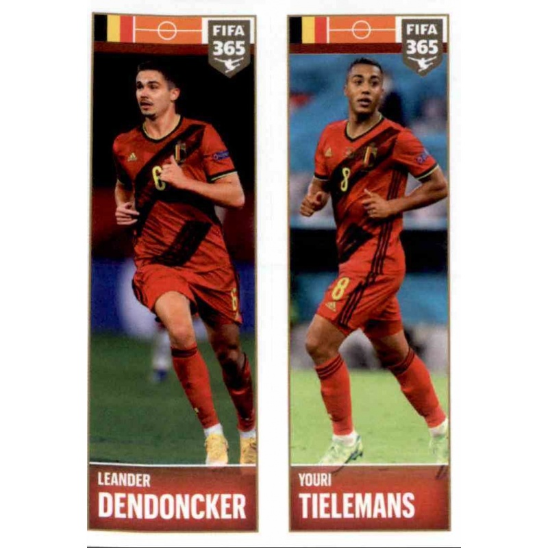 Sale Sticker of Leander Dendoncker Youri Tielemans Fifa 365 Stickers 2022