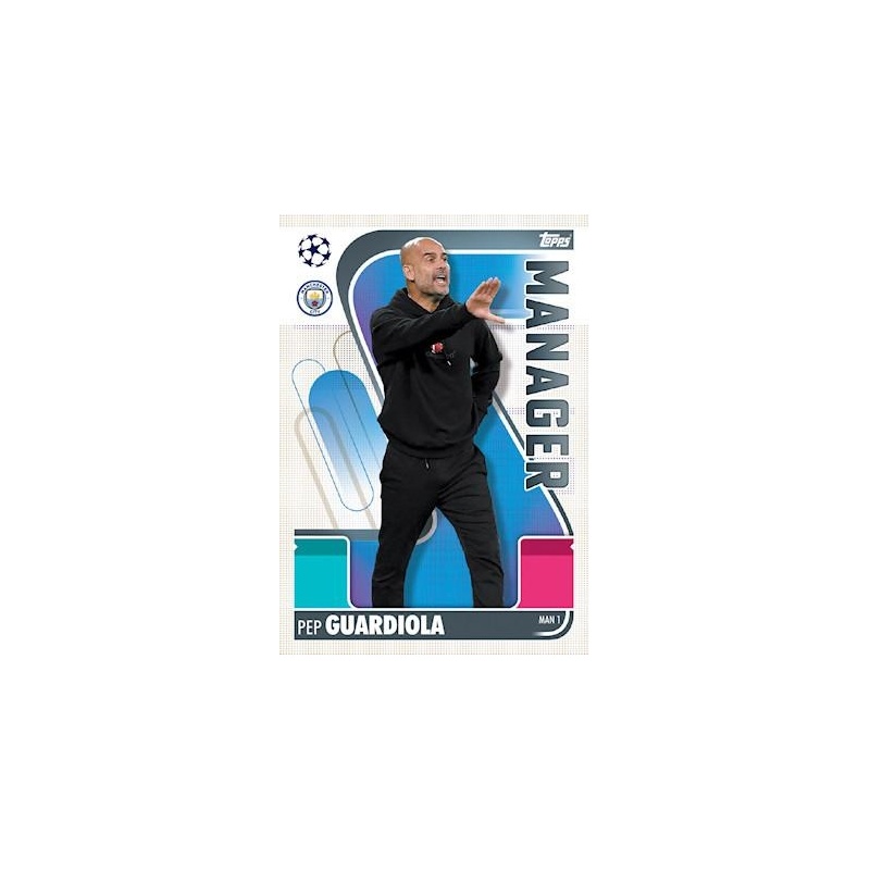 Sale Trading Cards Pep Guardiola Manager Topps Match Attax Extra 2021 ...