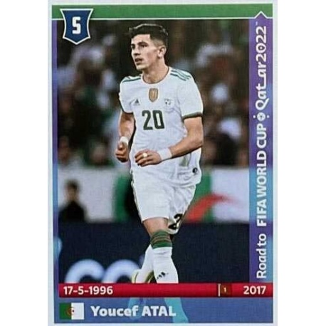 Sale Sticker of Youcef Atal Algeria Panini Road To Qatar 2022 Stickers