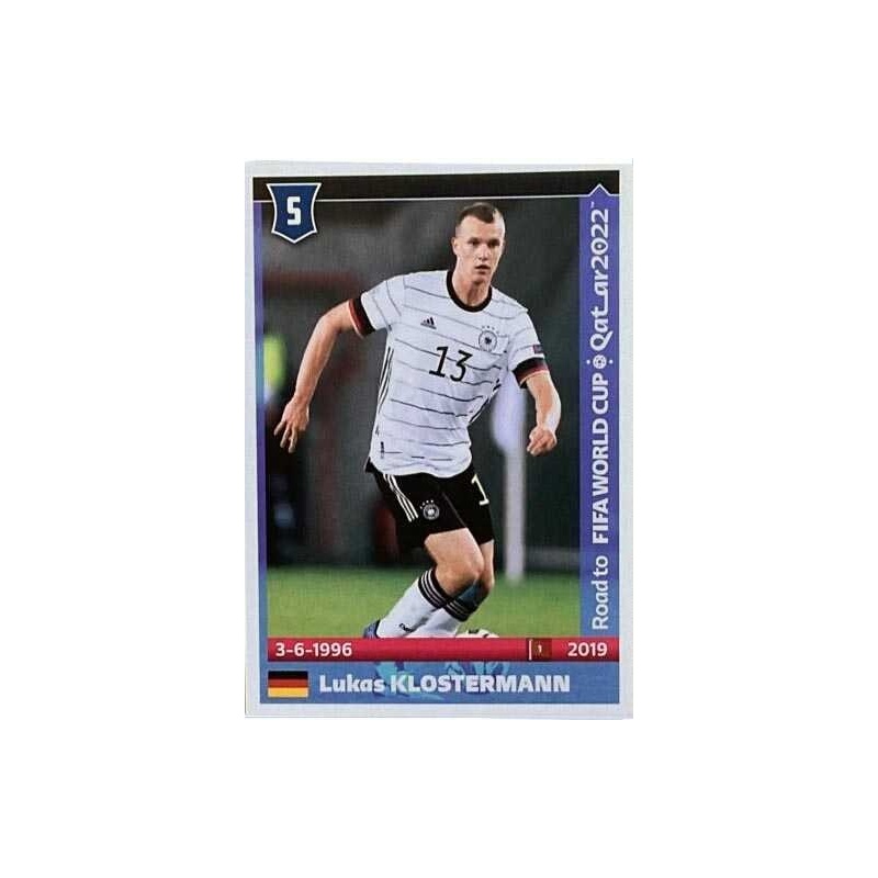 Offer Sticker Lukas Klostermann Germany Road To Fifa World Cup 2022 ...
