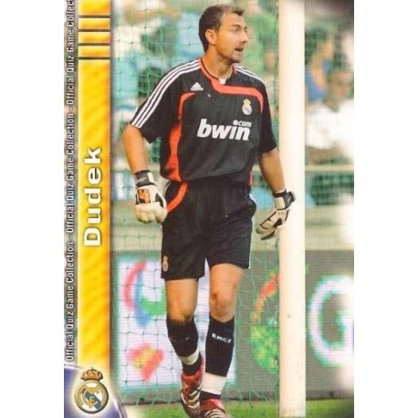 Buy Online Cards Dudek Real Madrid Las Fichas Quiz Liga 2009-10
