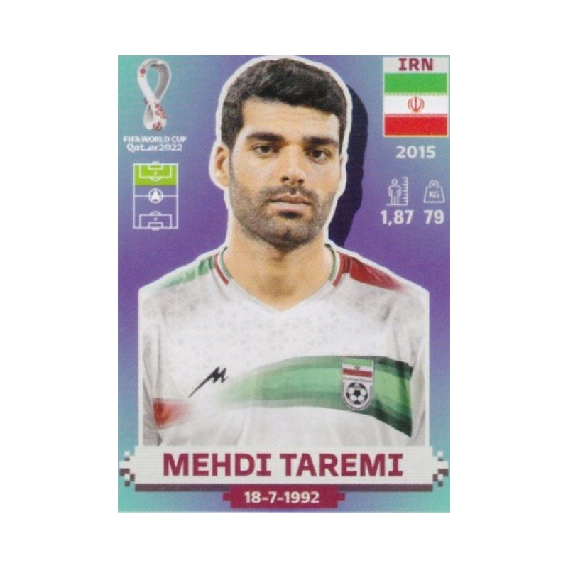 Comprar Cromo Mehdi Taremi Iran Panini Fifa World Cup Qatar 2022 Comprar Cromo Mehdi Taremi Iran Panini Fifa World Cup Qatar 2022